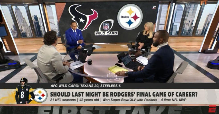 ESPN star Stephen Smith slips up on air as he mistakenly refers to NFL ...