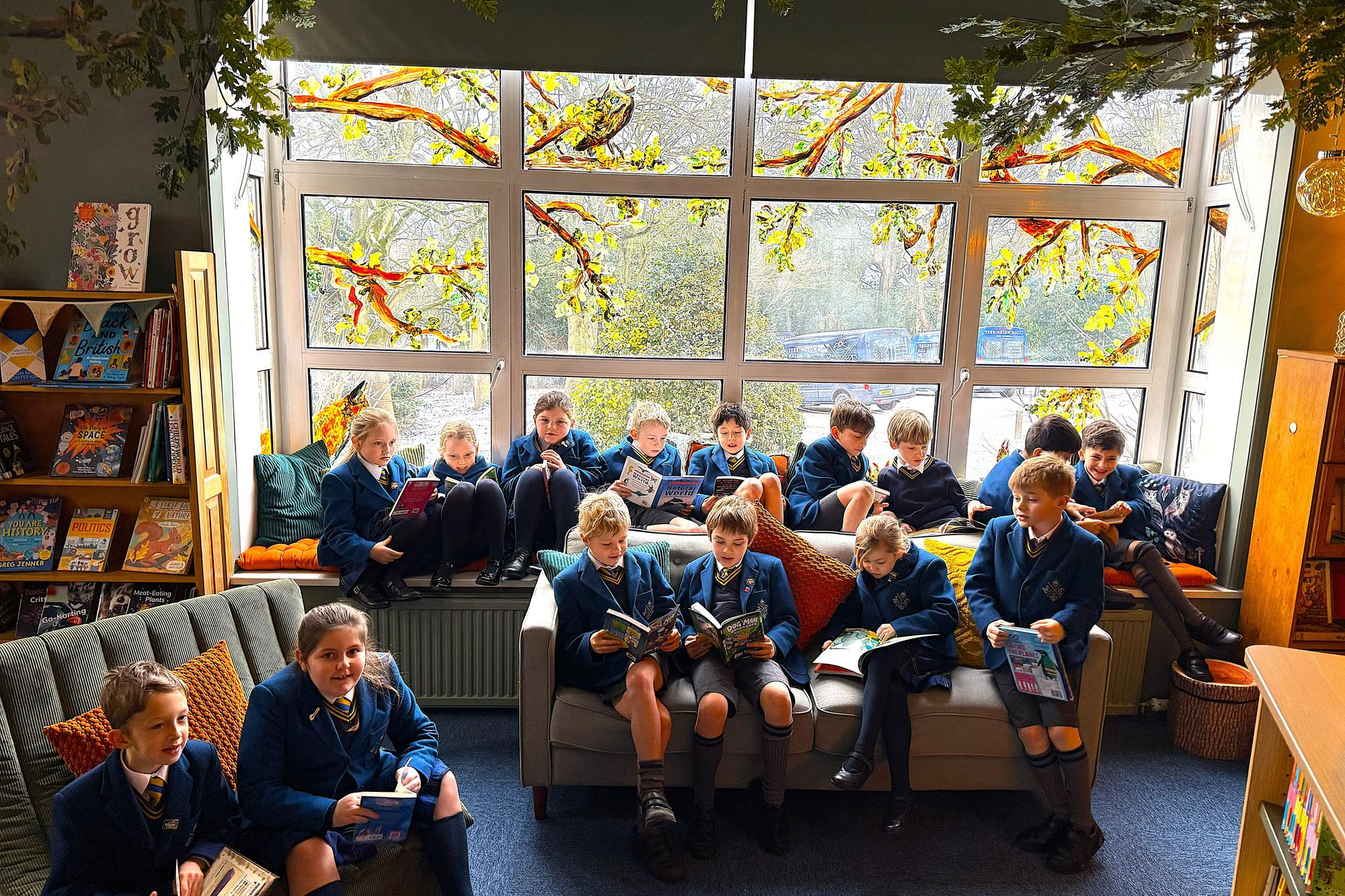 Woodland Wonderland library opens at Terrington Hall Prep School near ...