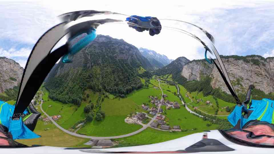 This is what happens when human flight gets too close to ice and rock