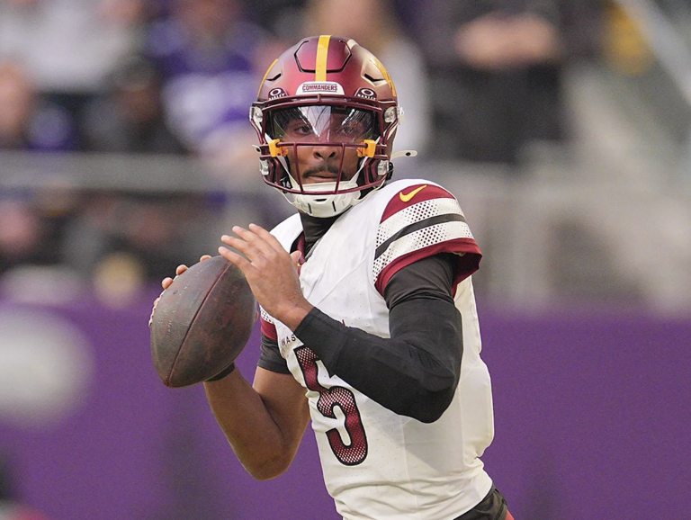 Jayden Daniels injury update: Commanders QB set to play in Tom Brady’s ...