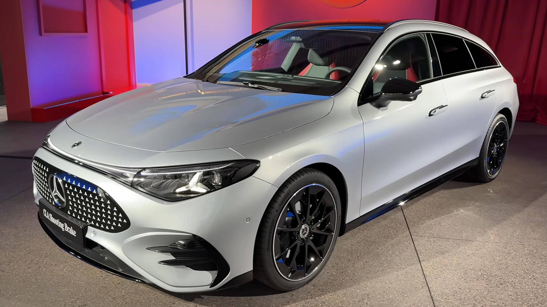 Luxury tech inside the new Mercedes CLA shooting brake