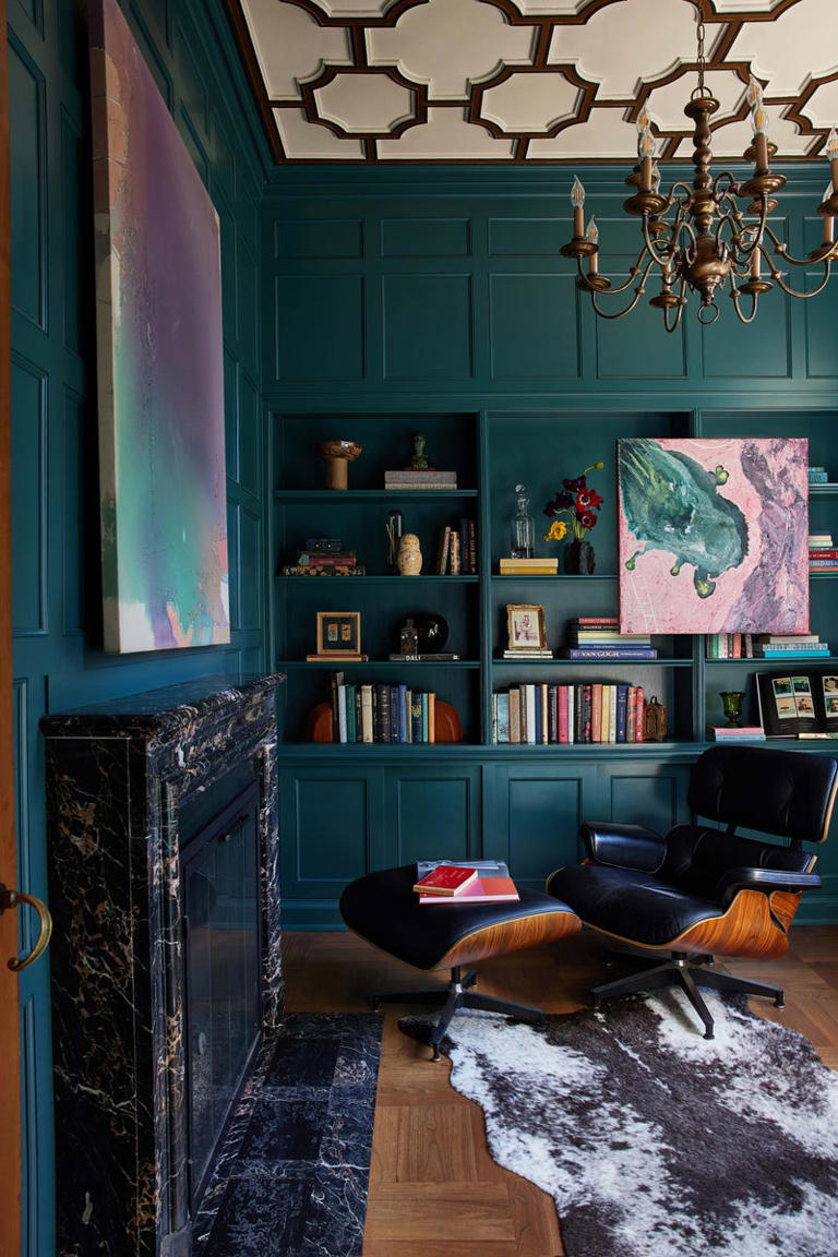 Original finishes and an artist client informed the design of this ...