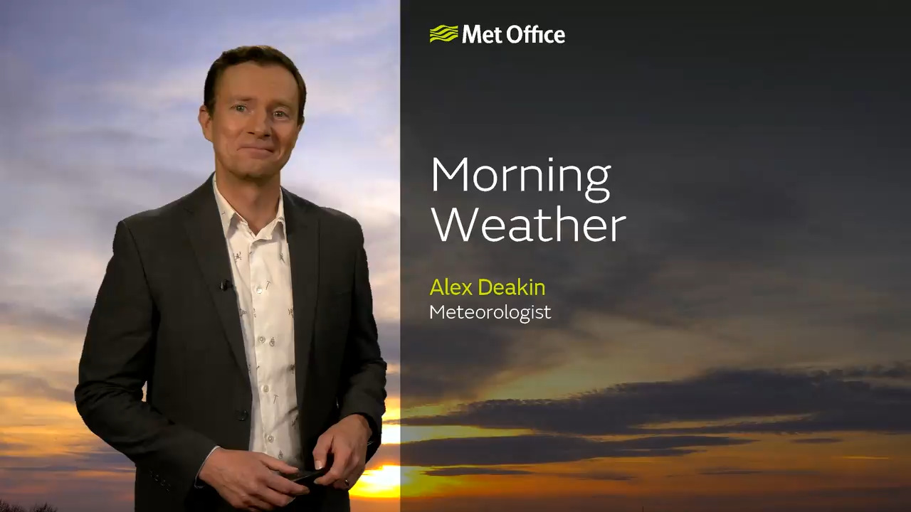 Met Office Tuesday Morning Weather Forecast 16/09/2025