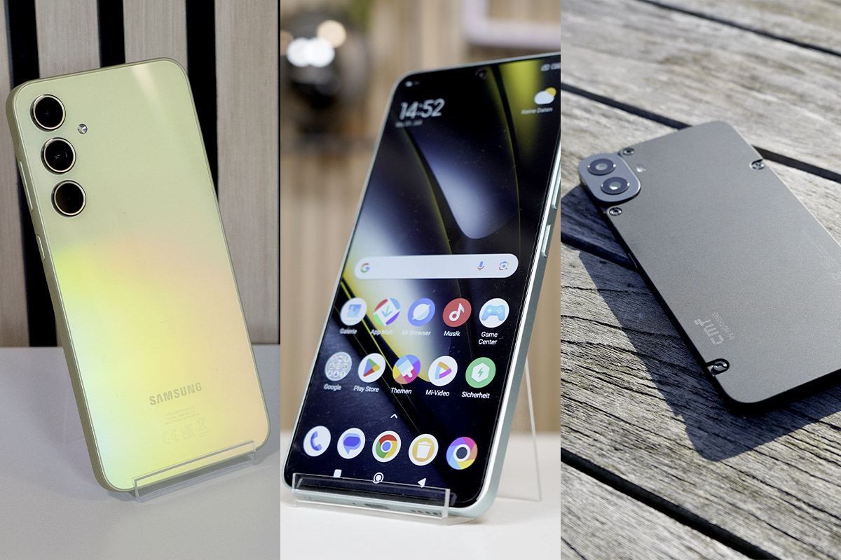 Smartphones bis 500 Euro im Test: Die besten Mittelklasse-Handys