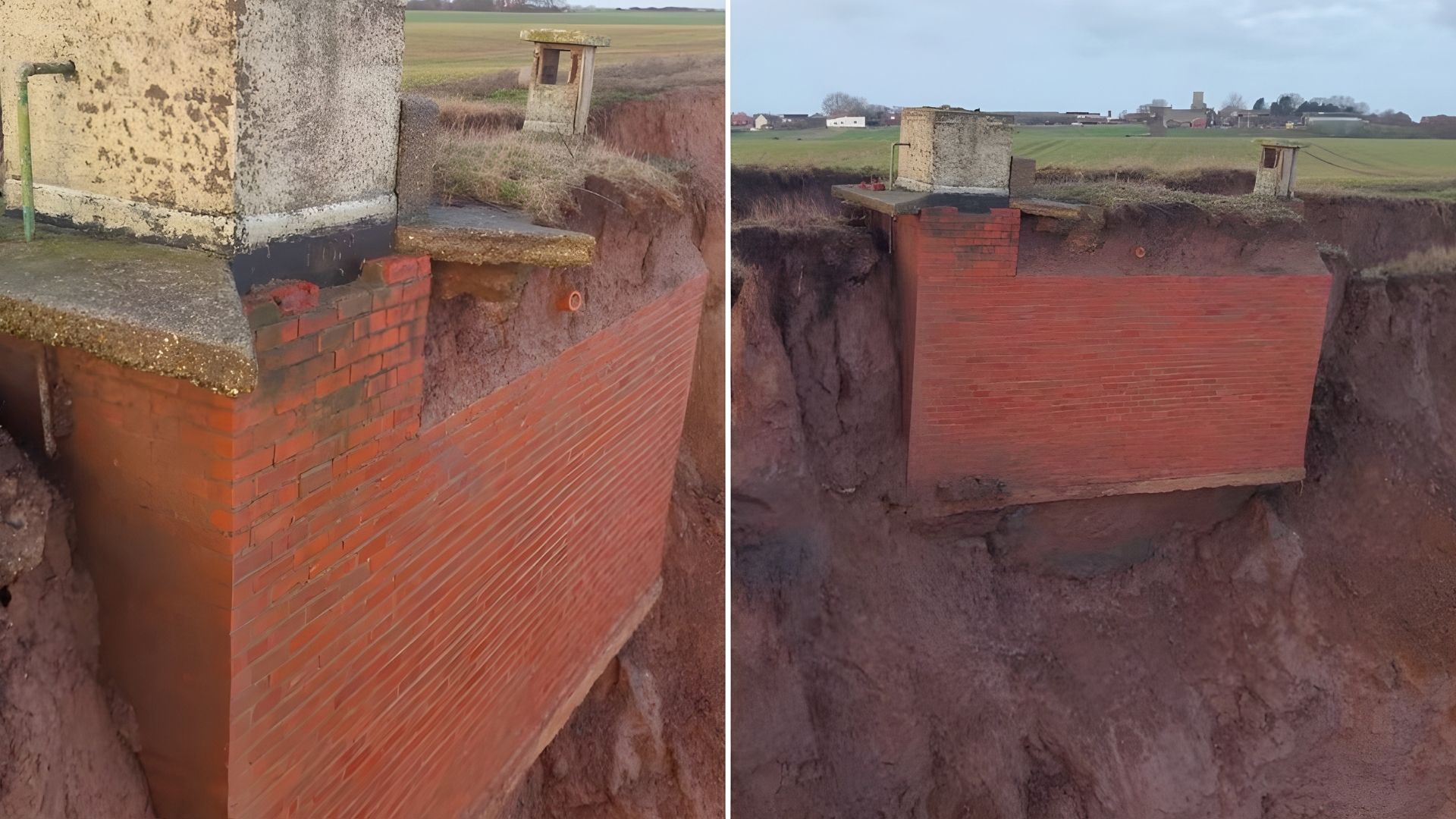 Cold War nuclear bunker on UK coast just days from collapse as erosion ...
