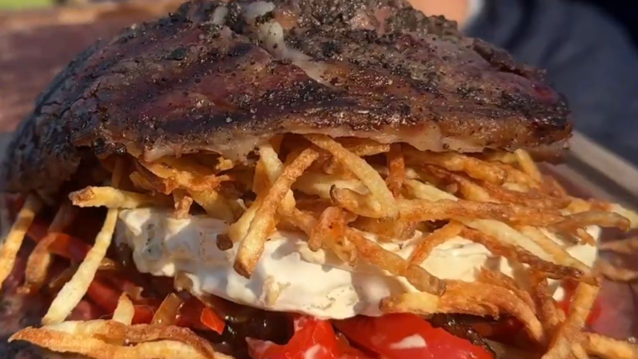 Recipe: Steak frites sandwich