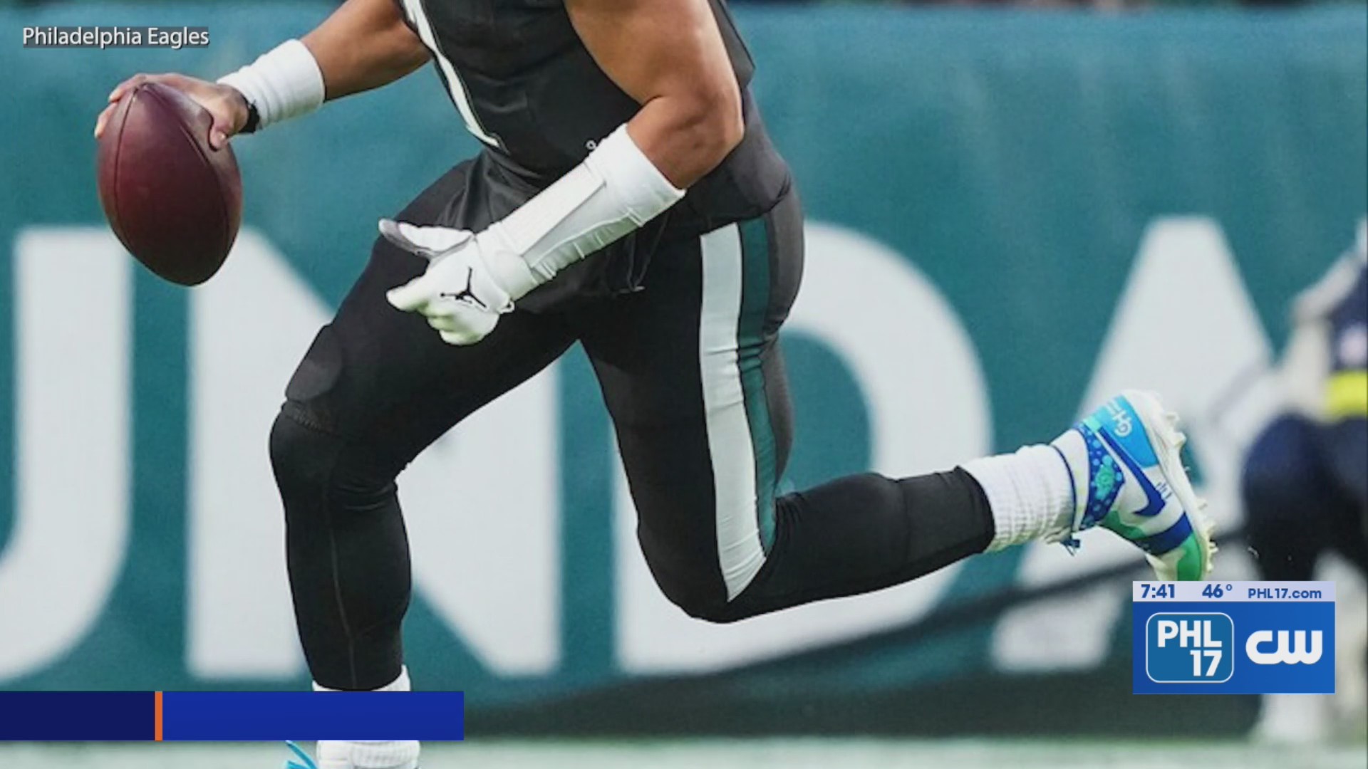 More than a game: Jalen Hurts champions CHOP's ‘My Cause My Cleats ...