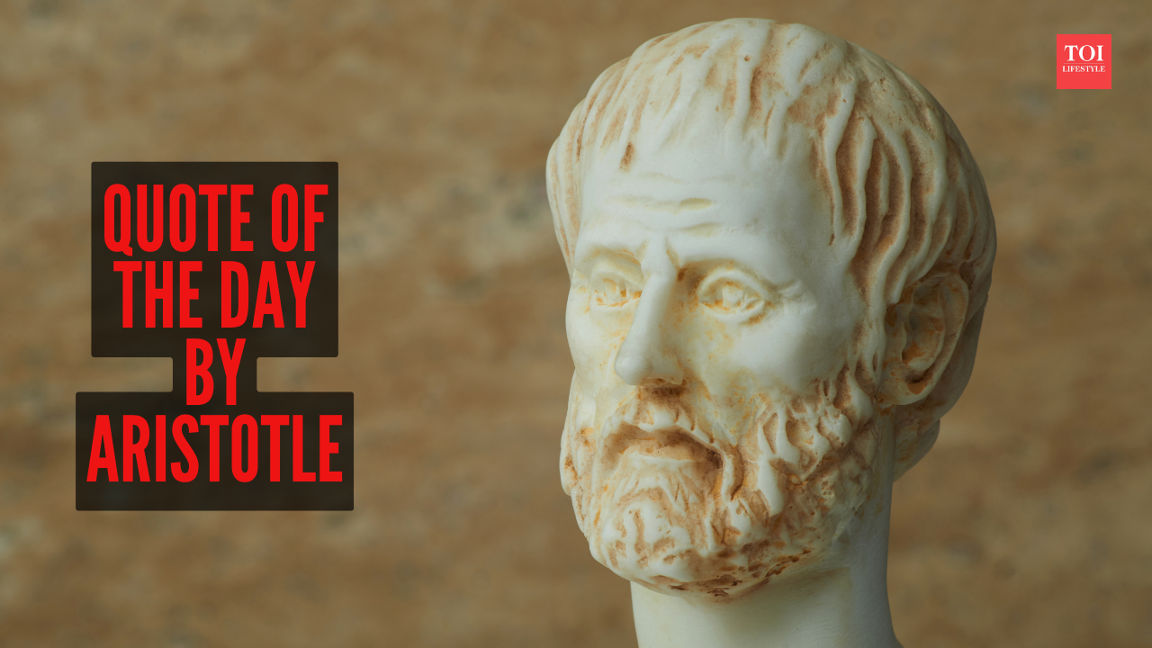 Quote of the day by Aristotle: “The beauty of the soul shines out when ...
