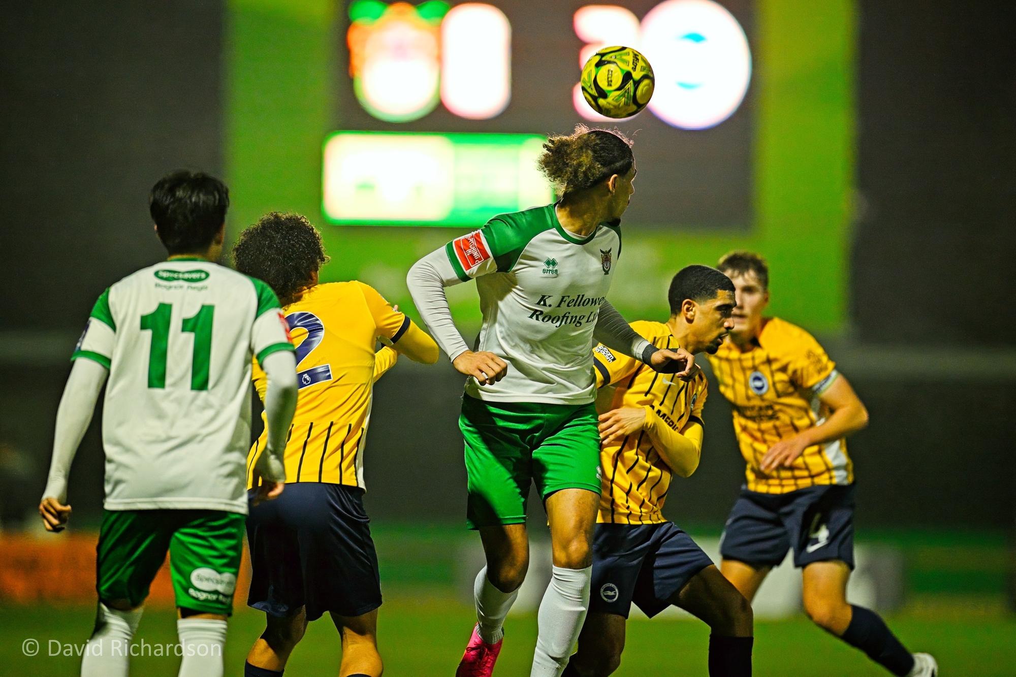 Brighton and Hove Albion young guns beat Bognor to reach Sussex Cup ...