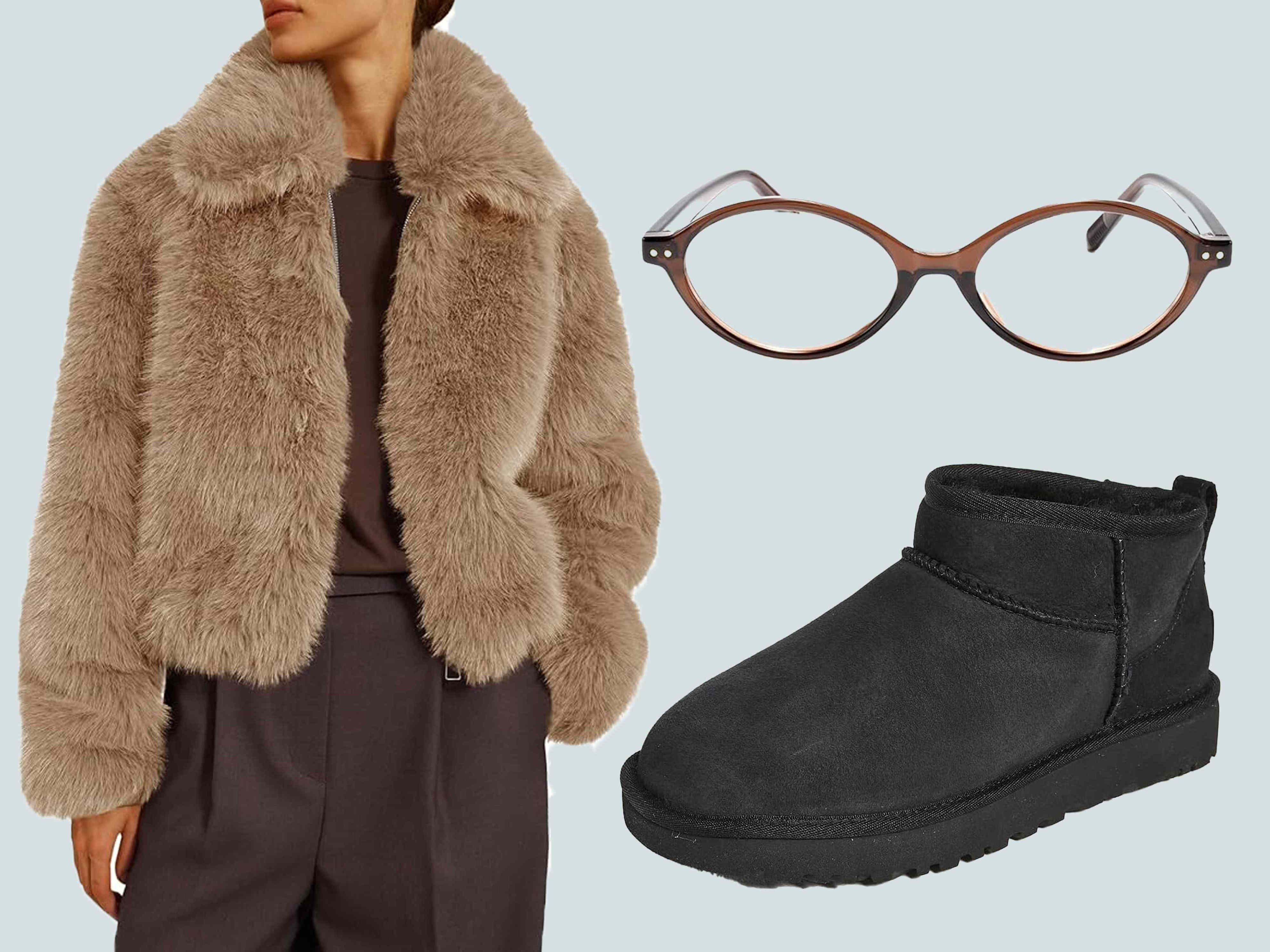 Cigarette jeans, funnel-neck fleeces, and cozy Ugg boots are NYC-girl ...