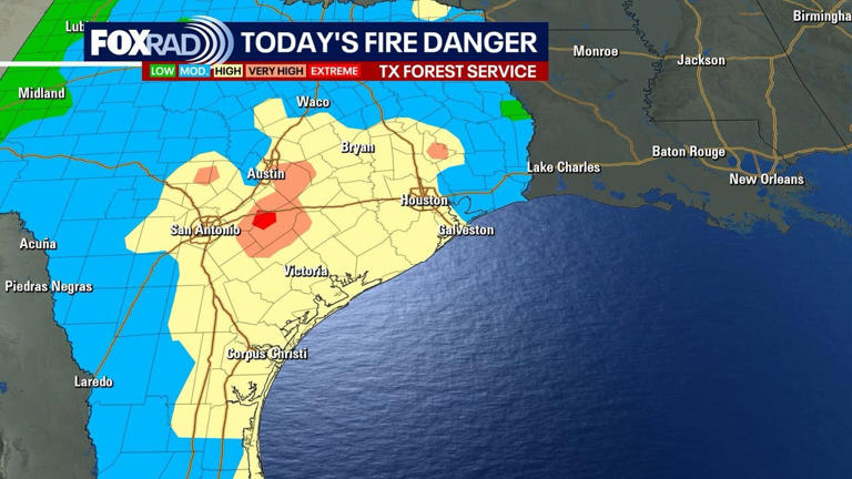 Houston weather: Very windy Wednesday ahead, highs near 70