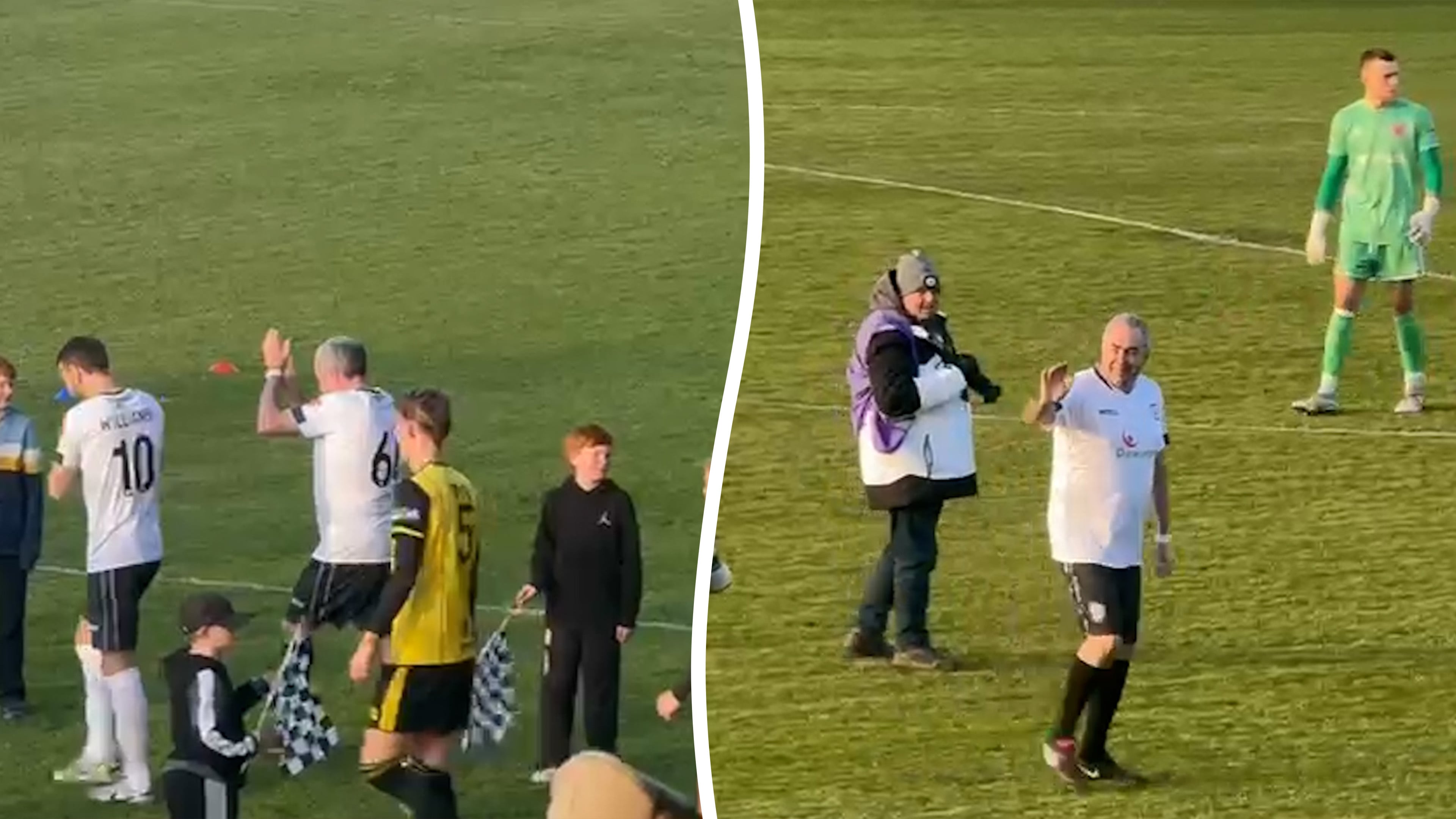 Man, 60, turns out as mascot for non-league football team after ...