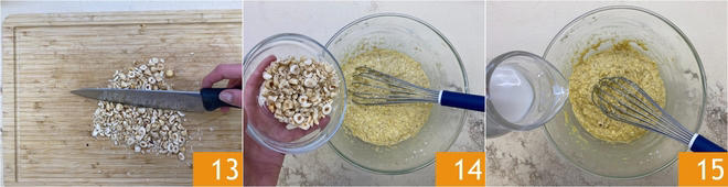 Banana bread baked oats con Nutella®