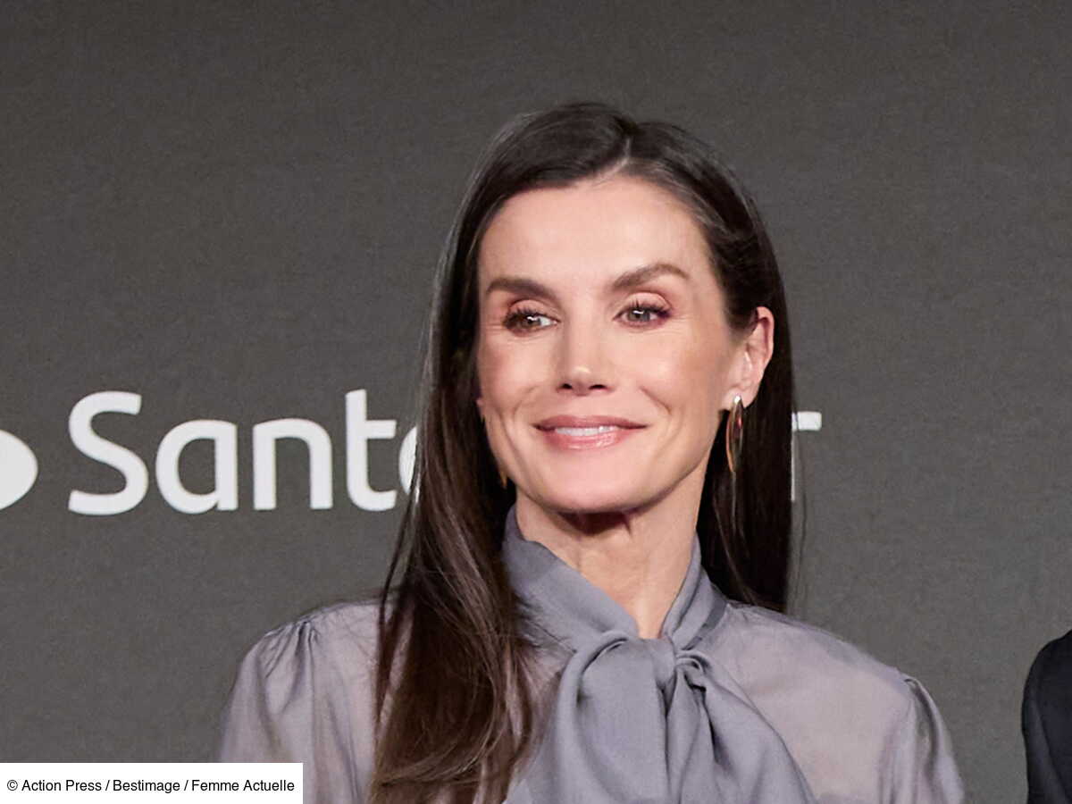 Letizia d’Espagne a trouvé le pantalon idéal pour allonger ses jambes ...