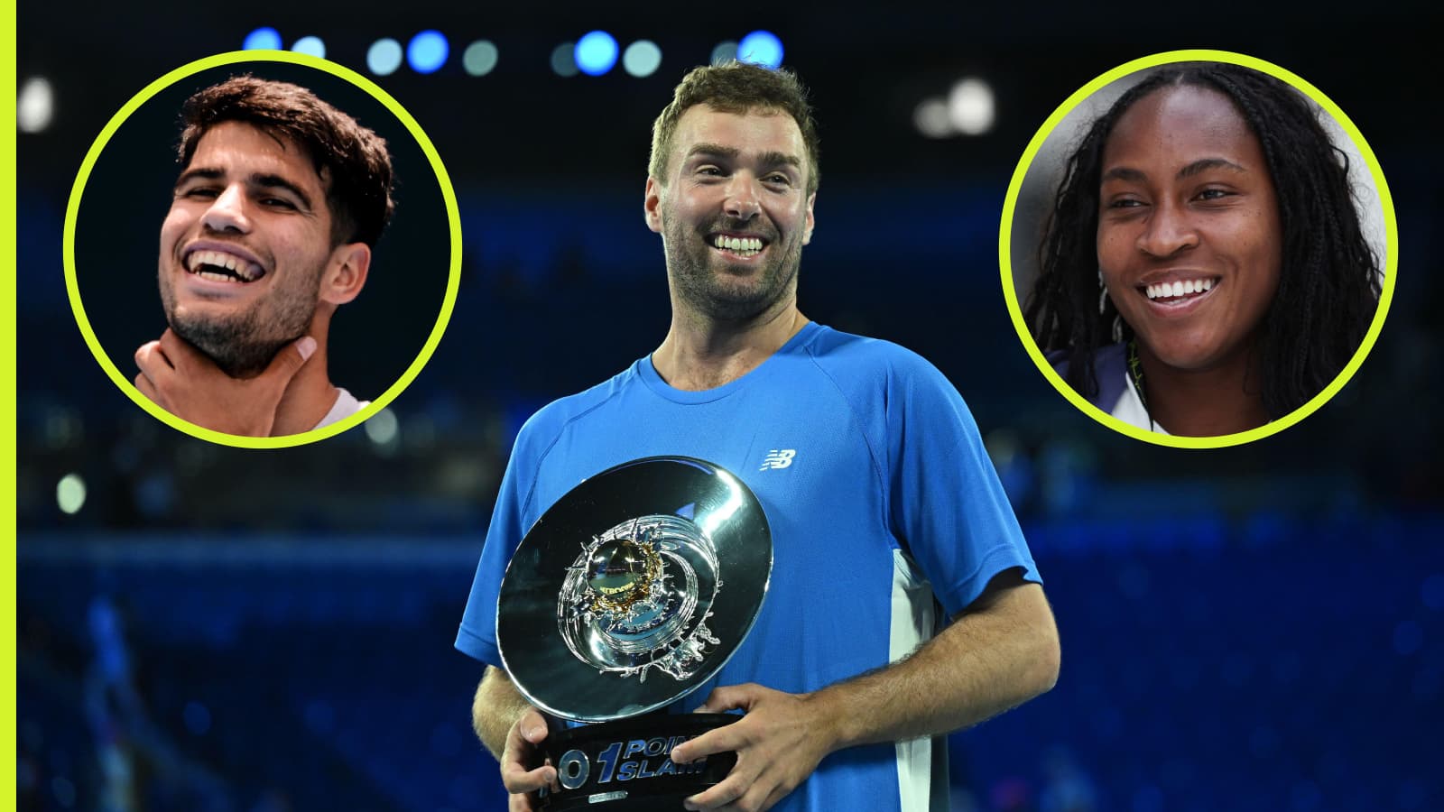 AO 1 Point Slam: $1million event was a big win as Carlos Alcaraz & Coco ...