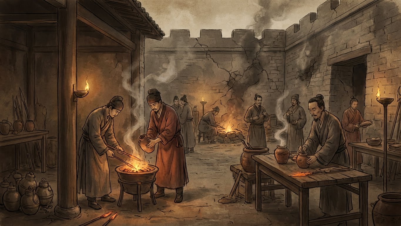 The early invention of gunpowder that forever altered warfare