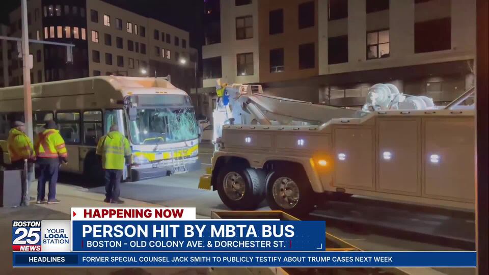 Man riding scooter injured after being struck by MBTA