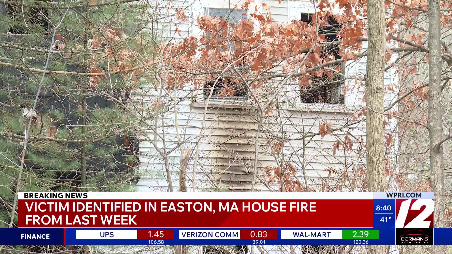 Officials ID woman killed in Easton house fire
