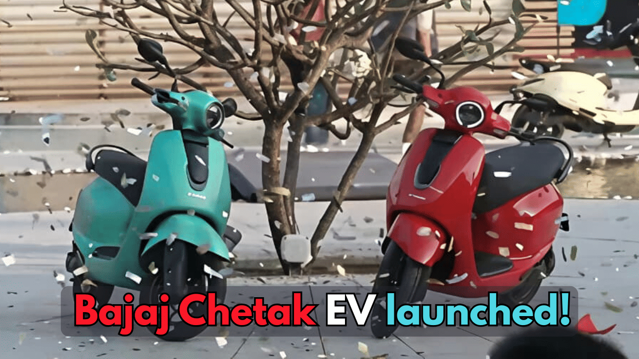 Bajaj Chetak C25 electric scooter launched at Rs 91,399