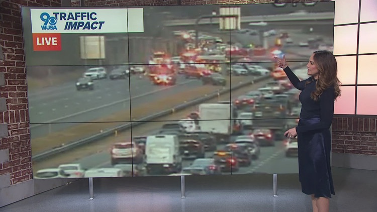 2 crashes involving a total of 9 vehicles on Intercounty Connector ...