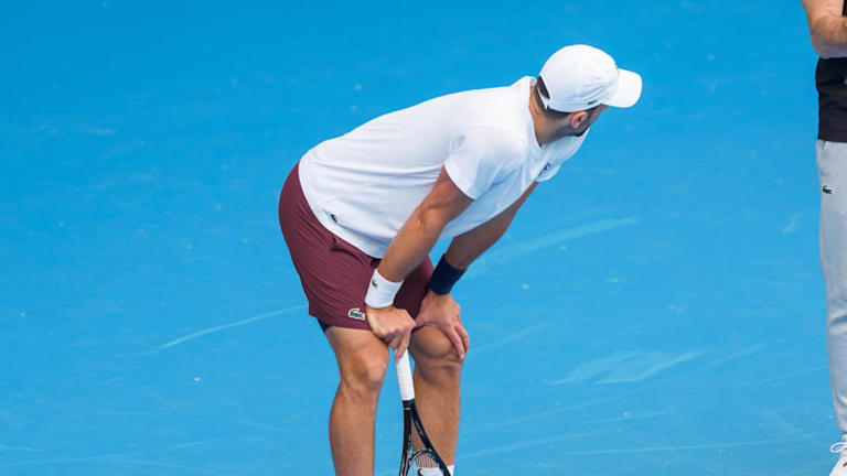 Novak Djokovic's health in question before Australian Open