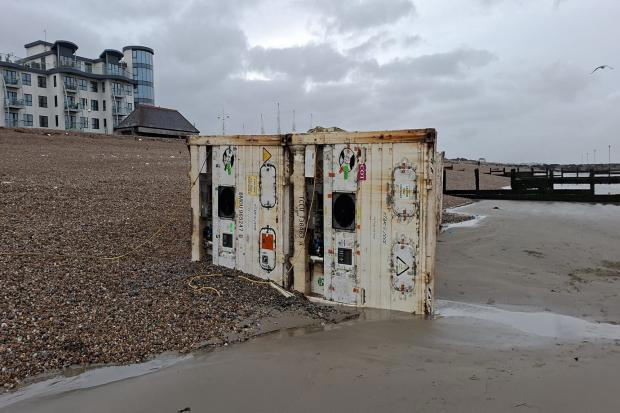 Council issues clean-up update after multiple containers wash ashore