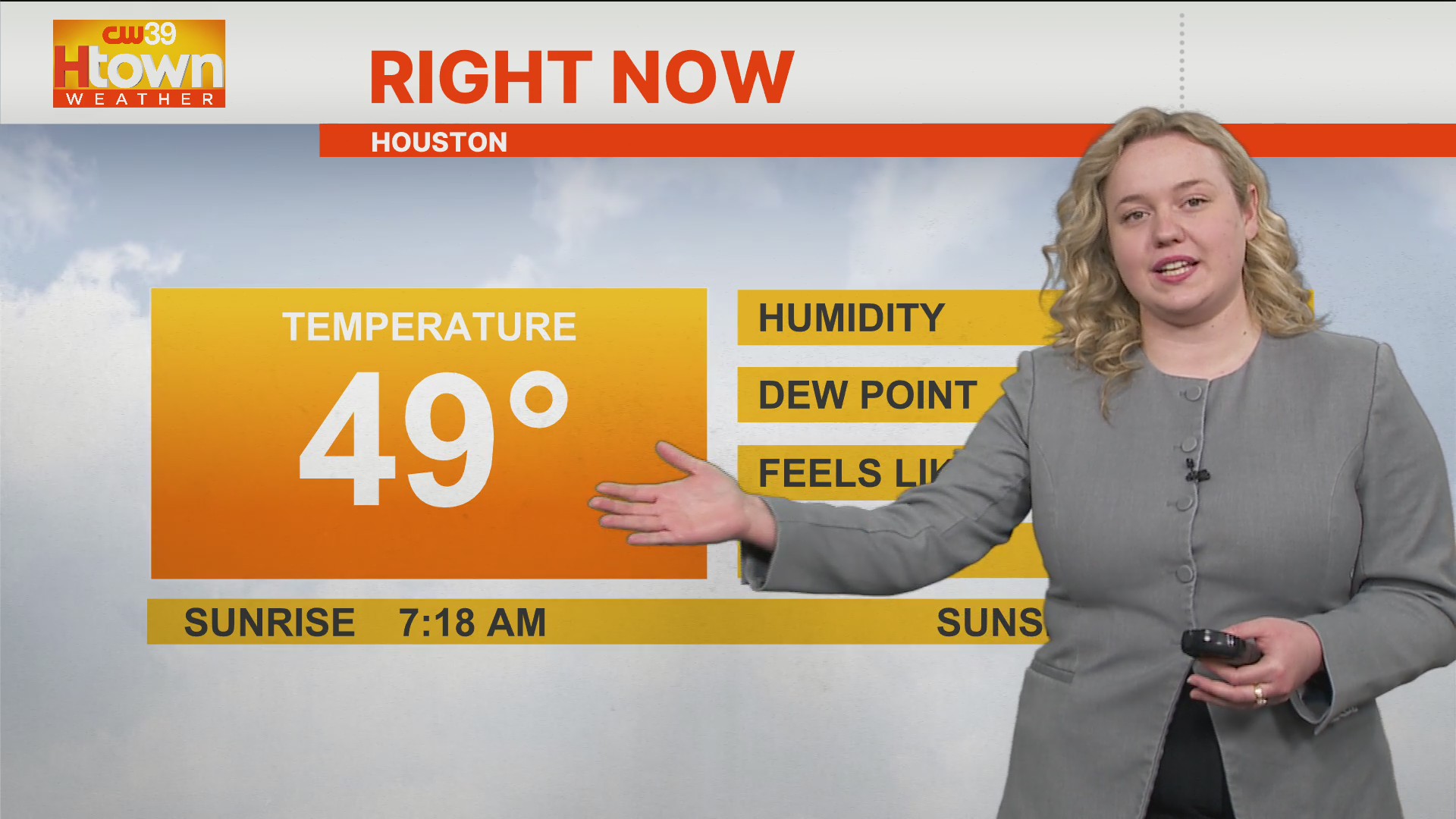 Wednesday weather forecast for Houston - Allison Gutleber
