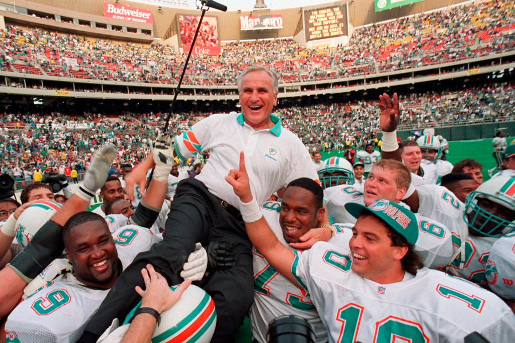 Dolphins predicted to hire grandson of NFL coaching legend after Mike ...
