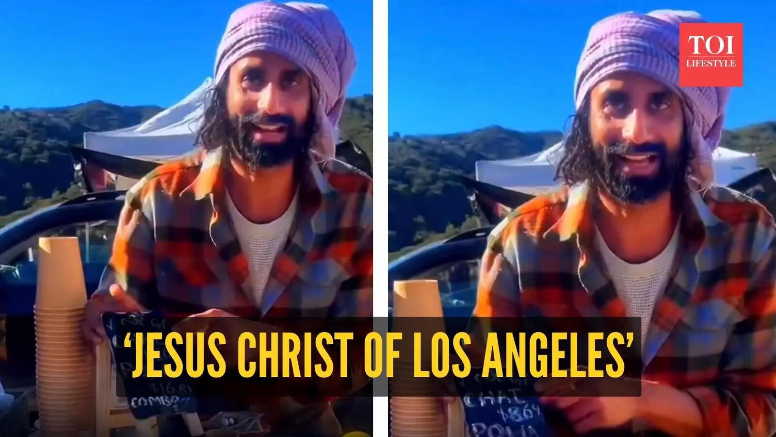‘Jesus Christ of Los Angeles’: Why a Bihari man selling Rs 780 tea and ...