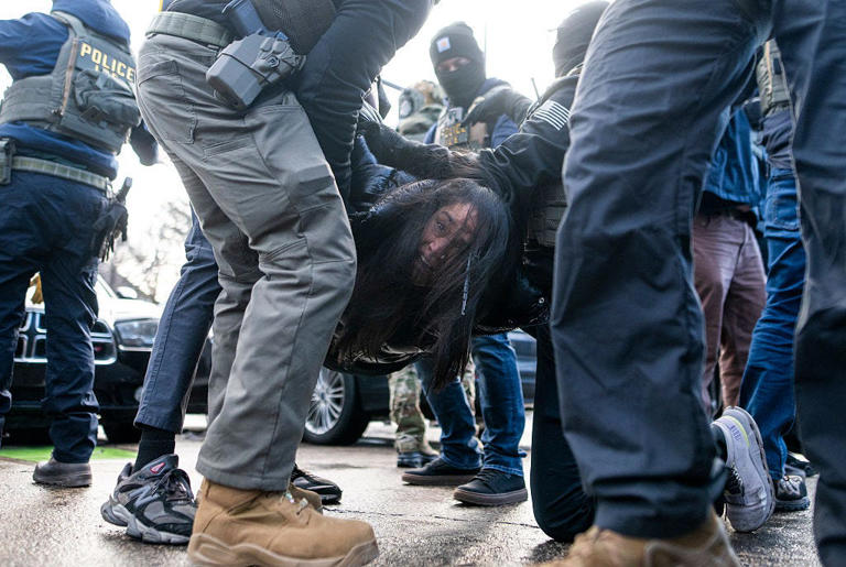 Three Oglala Sioux tribal members were arrested in Minneapolis and are ...