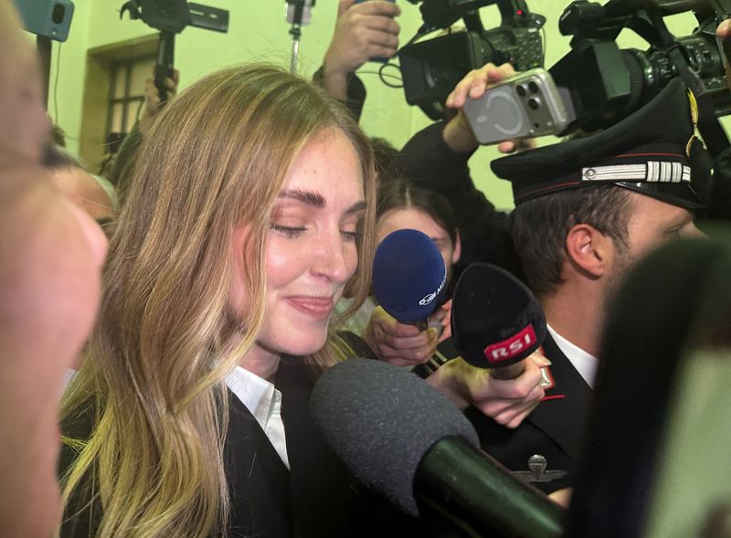Italian judge acquits influencer Chiara Ferragni over charity fraud claims