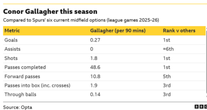 Is Gallagher what this Spurs team needs?