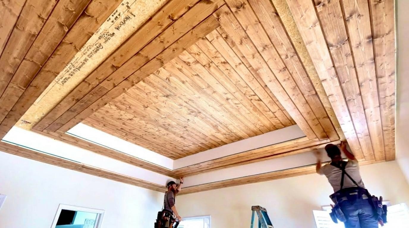 How to Install a Ceiling the Right Way
