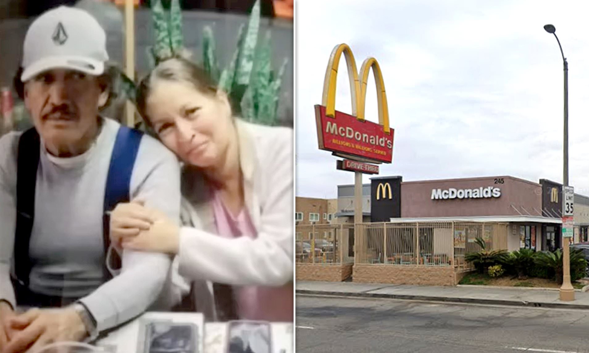 Man sues McDonald's after wife was dragged out of car and killed by ...