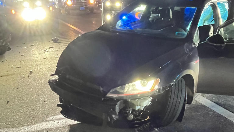 Wild scene on NH highway as police chase leads to woman barricading ...