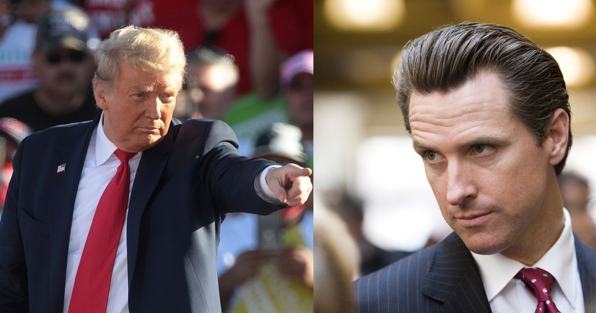 Gavin Newsom blasts Donald Trump over offensive gesture at Ford factory ...