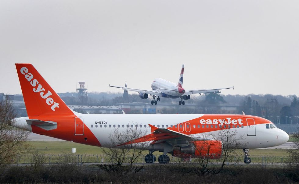 EasyJet passengers removed from flight after plane damaged just moments ...
