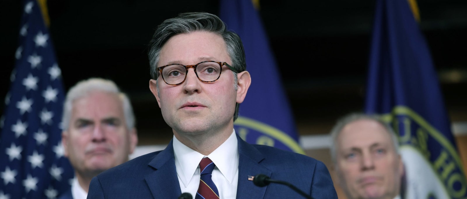 Mike Johnson says Trump probably didn’t think through credit card ...