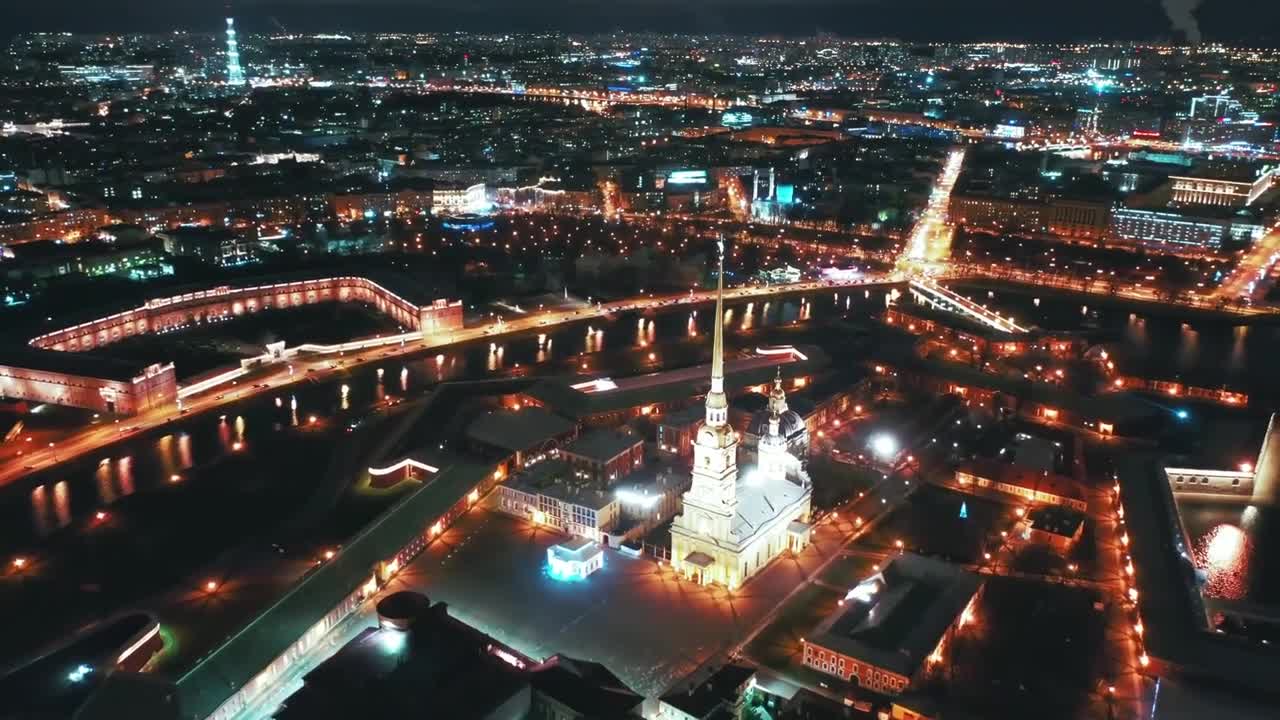 Winter Palace, St. Petersburg: Drone views of Russian imperial splendor