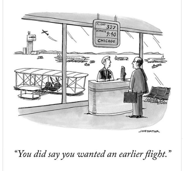 Magazine blasted for posting 'distasteful' airplane cartoon minutes ...