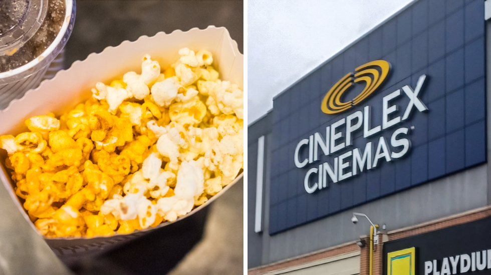 Tu peux avoir du popcorn du Cineplex gratuit pendant 4 jours - voici ...