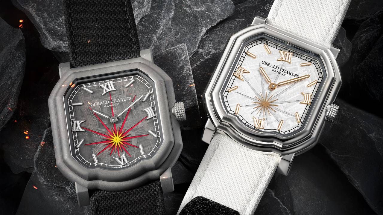 This Gerald Charles watch looks like it was hit by a meteorite – and it ...