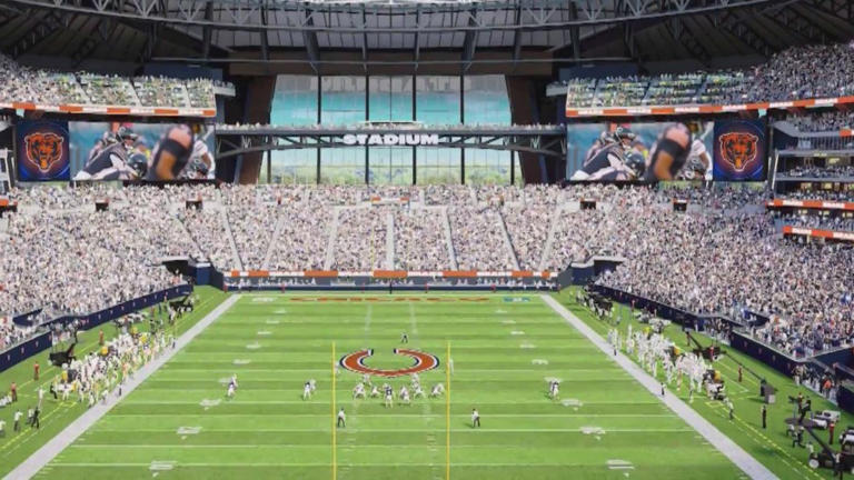 Gov. Pritzker open to helping Bears with infrastructure, but not ...