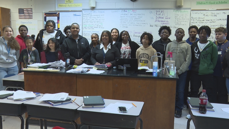 My teacher is tops: From social work to teaching, Wilkinson's Sharon ...