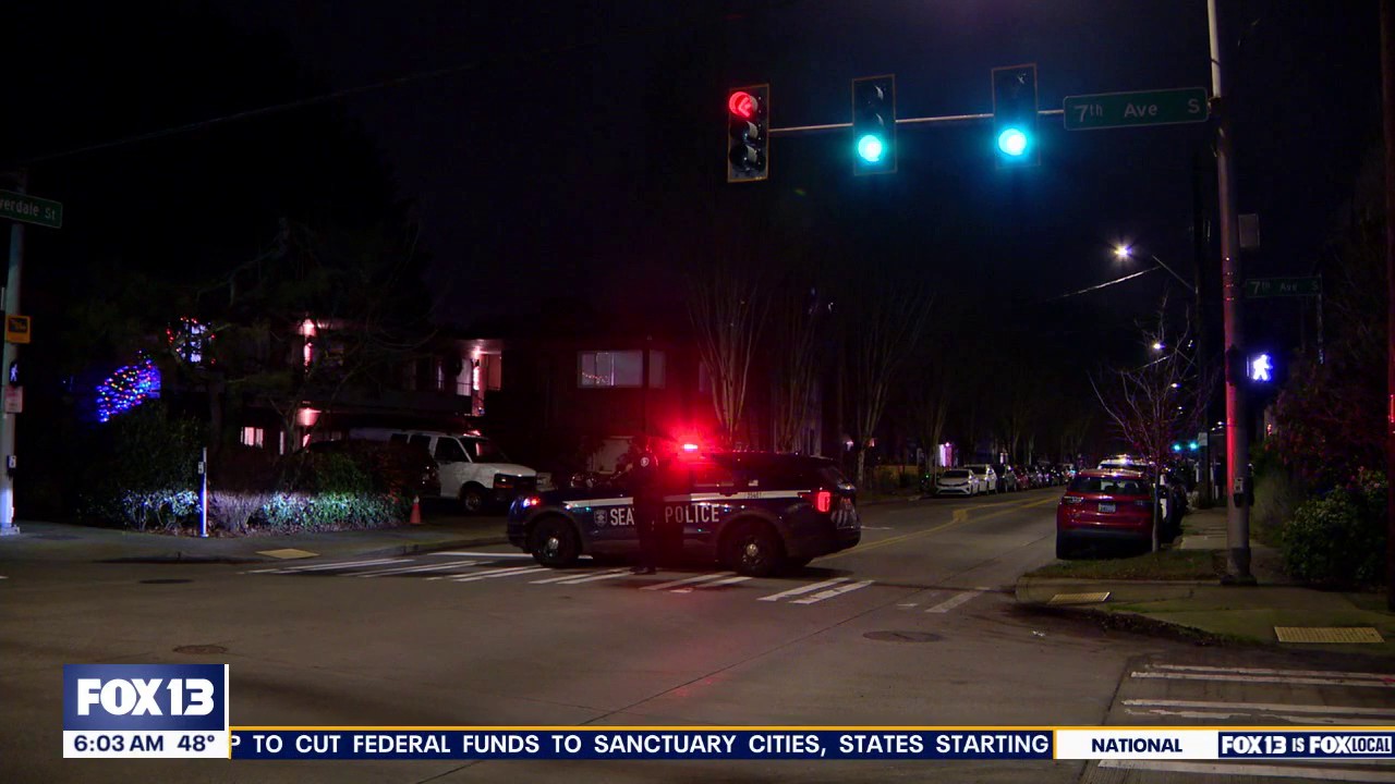 Search underway for Seattle drive-by shooting suspect