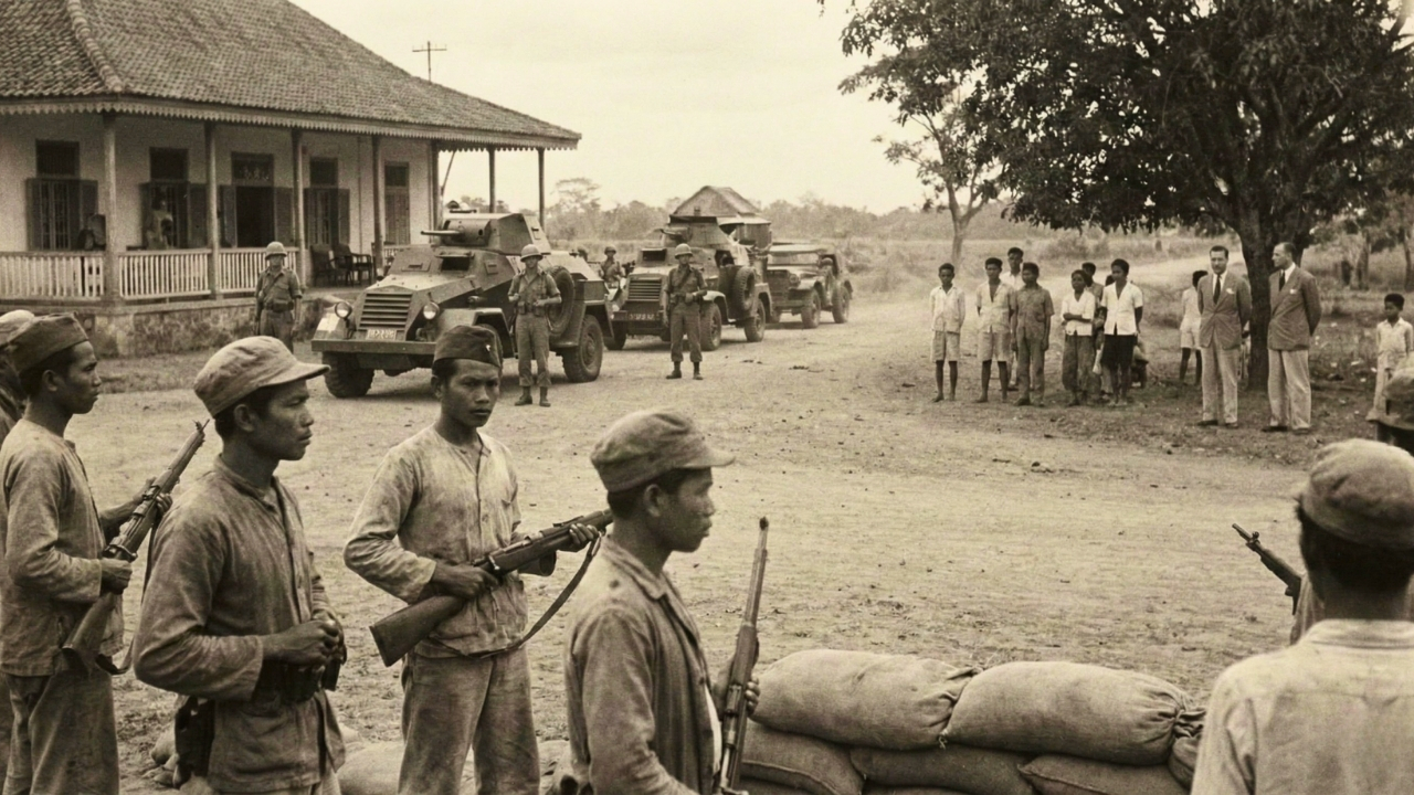 Indonesia’s independence struggle entangles with early Cold War politics