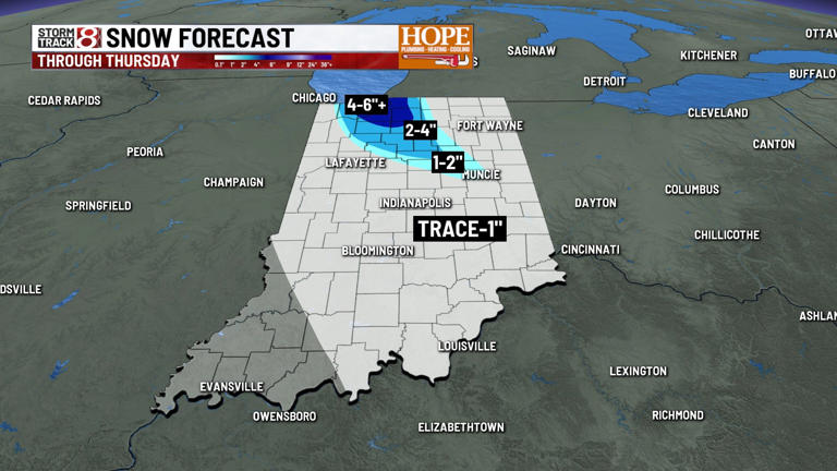 Falling temps, gusty winds and scattered snow | Jan 14, 2026