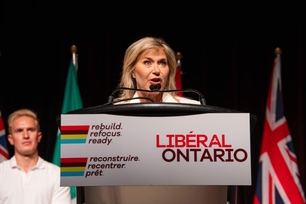 Ontario Liberals announce Bonnie Crombie will step down immediately