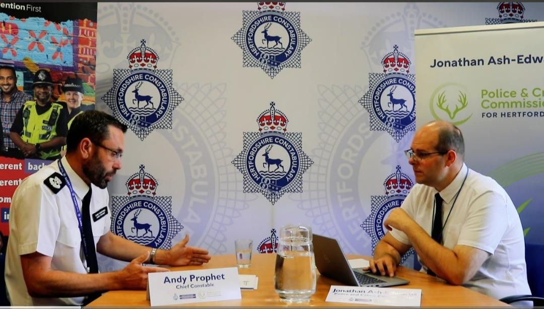 Hertfordshire Constabulary set for scrutiny in live accountability ...