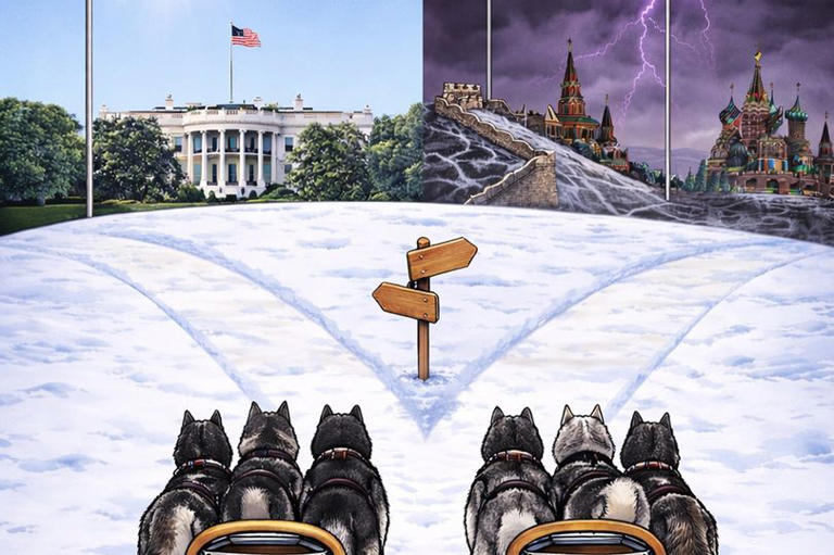White House posts chilling cartoon giving Greenland terrifying choice